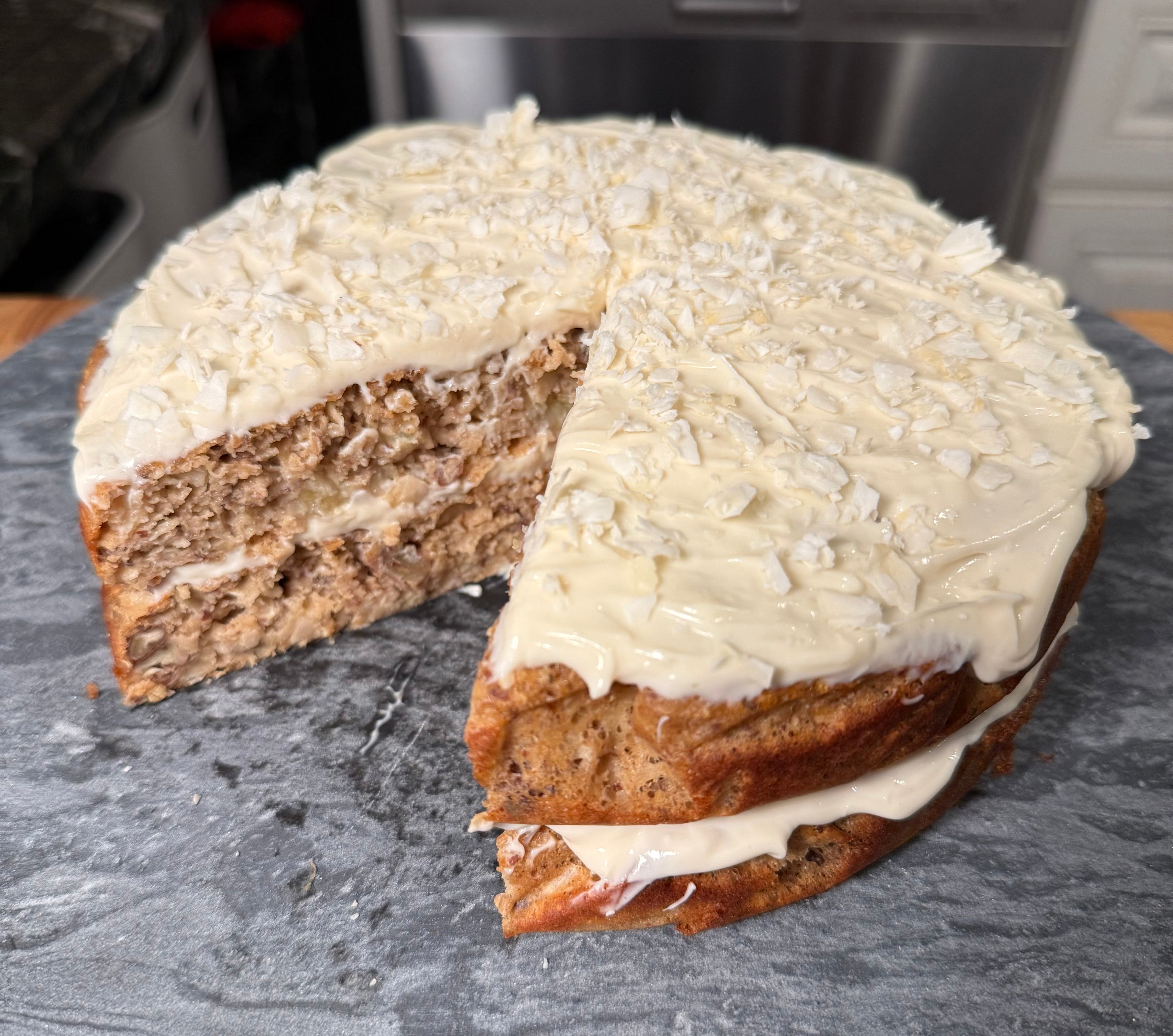 High Protein Hummingbird Cake – Leo's Lean Kitchen
